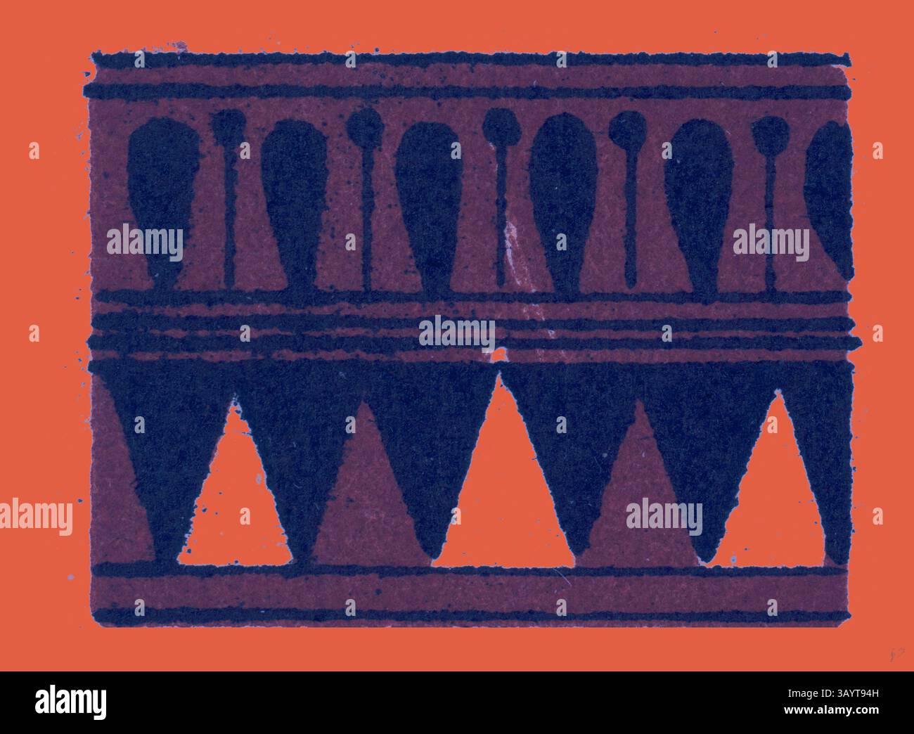 Alternating rows of elongated forms hi-res stock photography and images ...