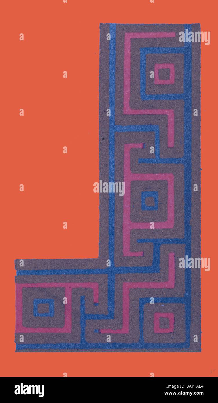 Angular patterns in shades of blue hi-res stock photography and images ...