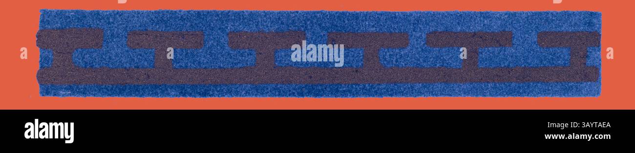Alternating shapes in dark hi-res stock photography and images - Alamy