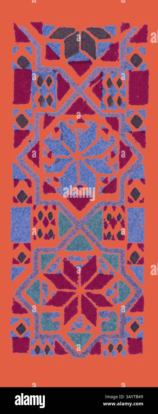 Vibrant floral motifs in rich colors set hi-res stock photography and ...