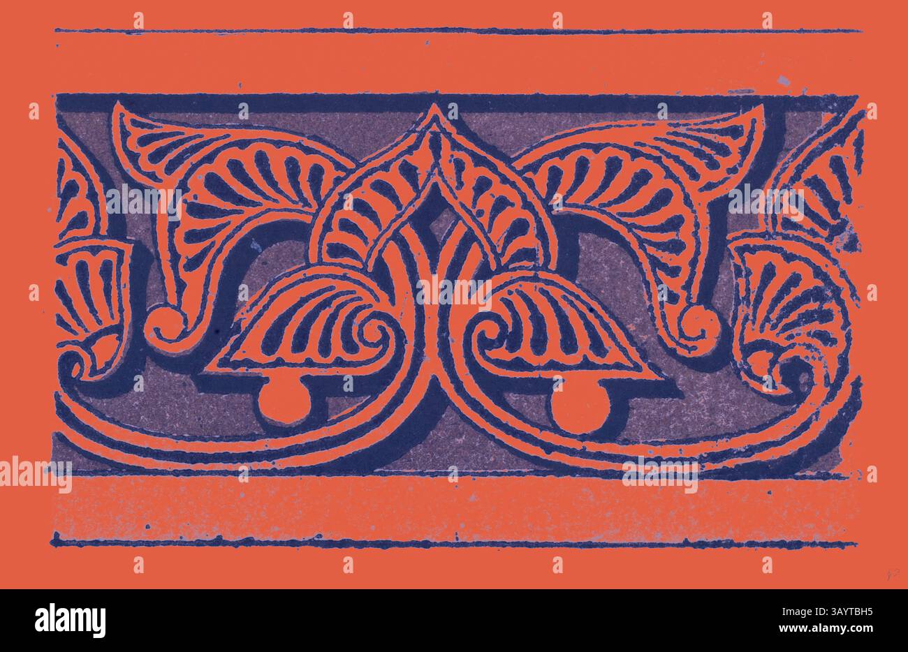 A vibrant design featuring intricate floral motifs intertwined with ...