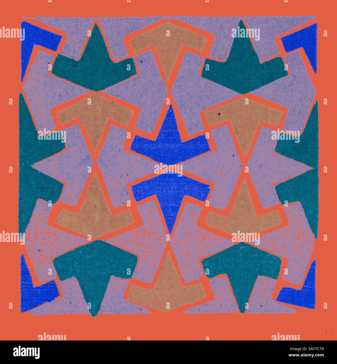 Mix of arrows in various colors hi-res stock photography and images - Alamy