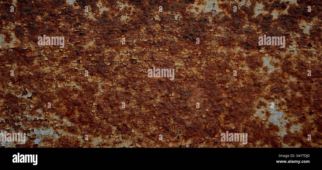 rust corroded metal plate background Stock Photo - Alamy