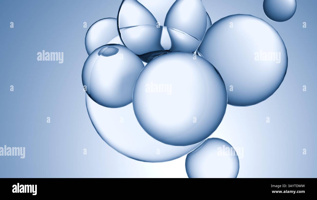 3d animation soap bubbles floating hi-res stock photography and images ...