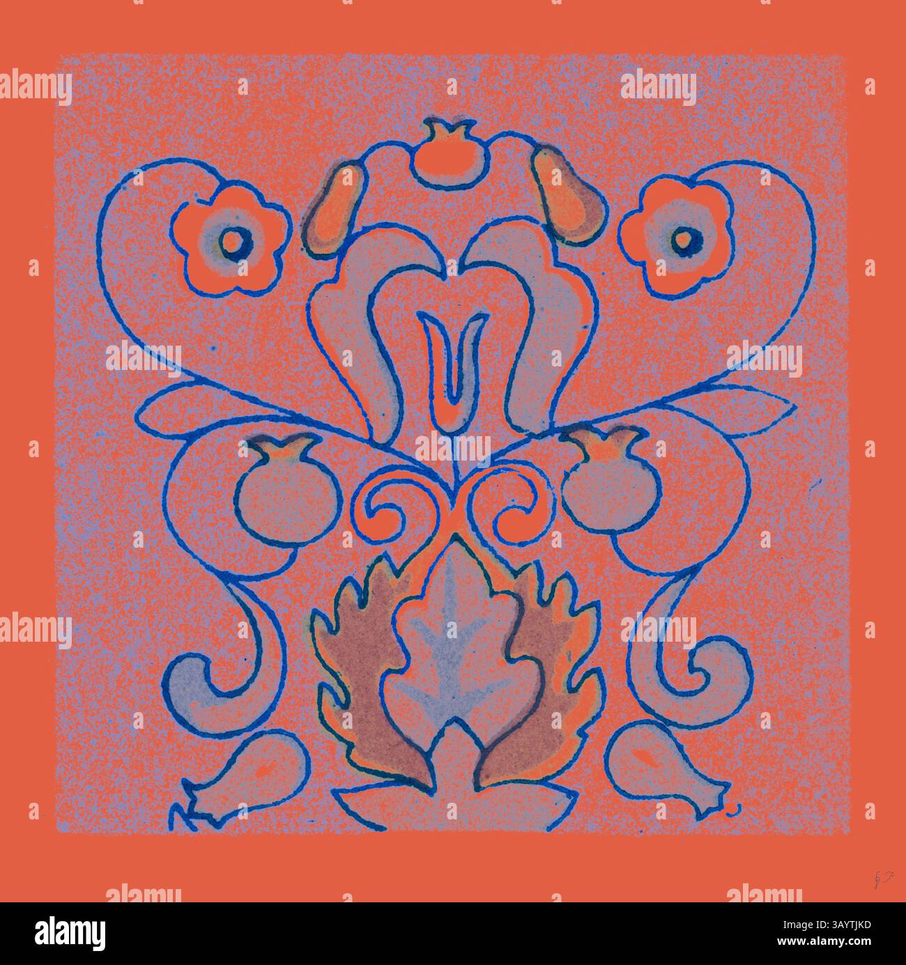 Swirling pattern intertwined lines hi-res stock photography and images ...