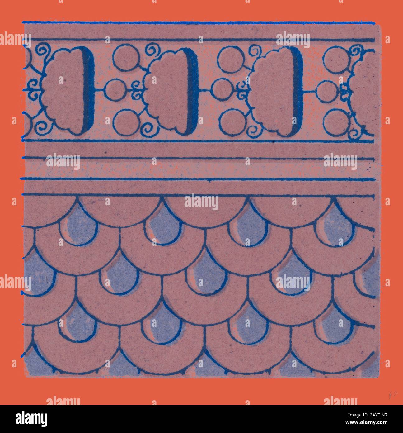 Stylized shapes reminiscent of clouds hi-res stock photography and ...