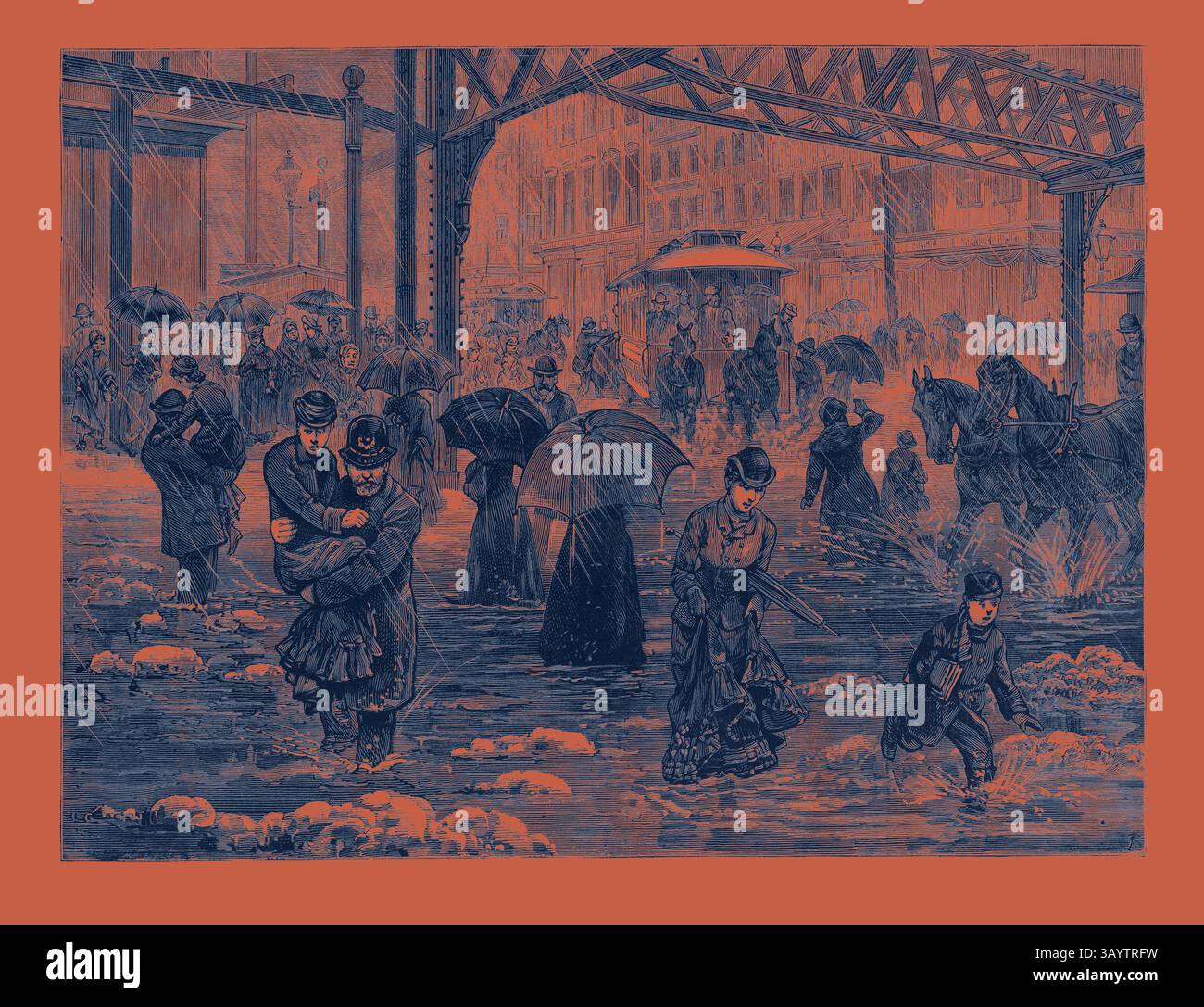 Challenges of inclement weather hi-res stock photography and images - Alamy