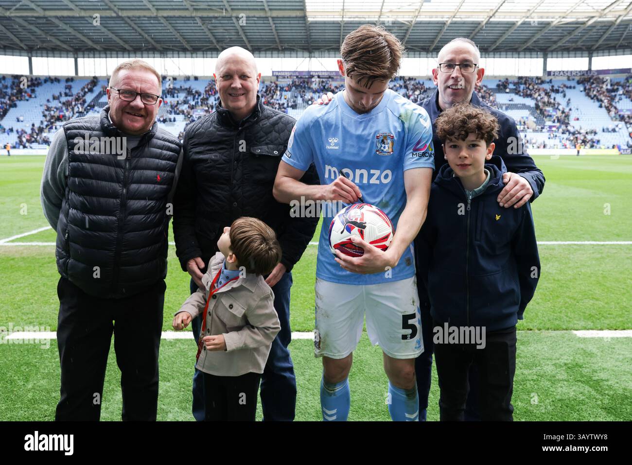 Coventry City's Jack Rudoni player of the match following the Sky Bet ...