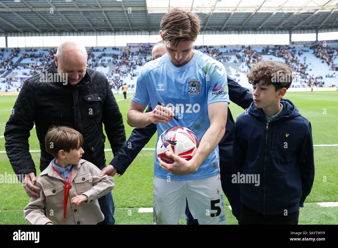 Coventry City's Jack Rudoni player of the match following the Sky Bet ...