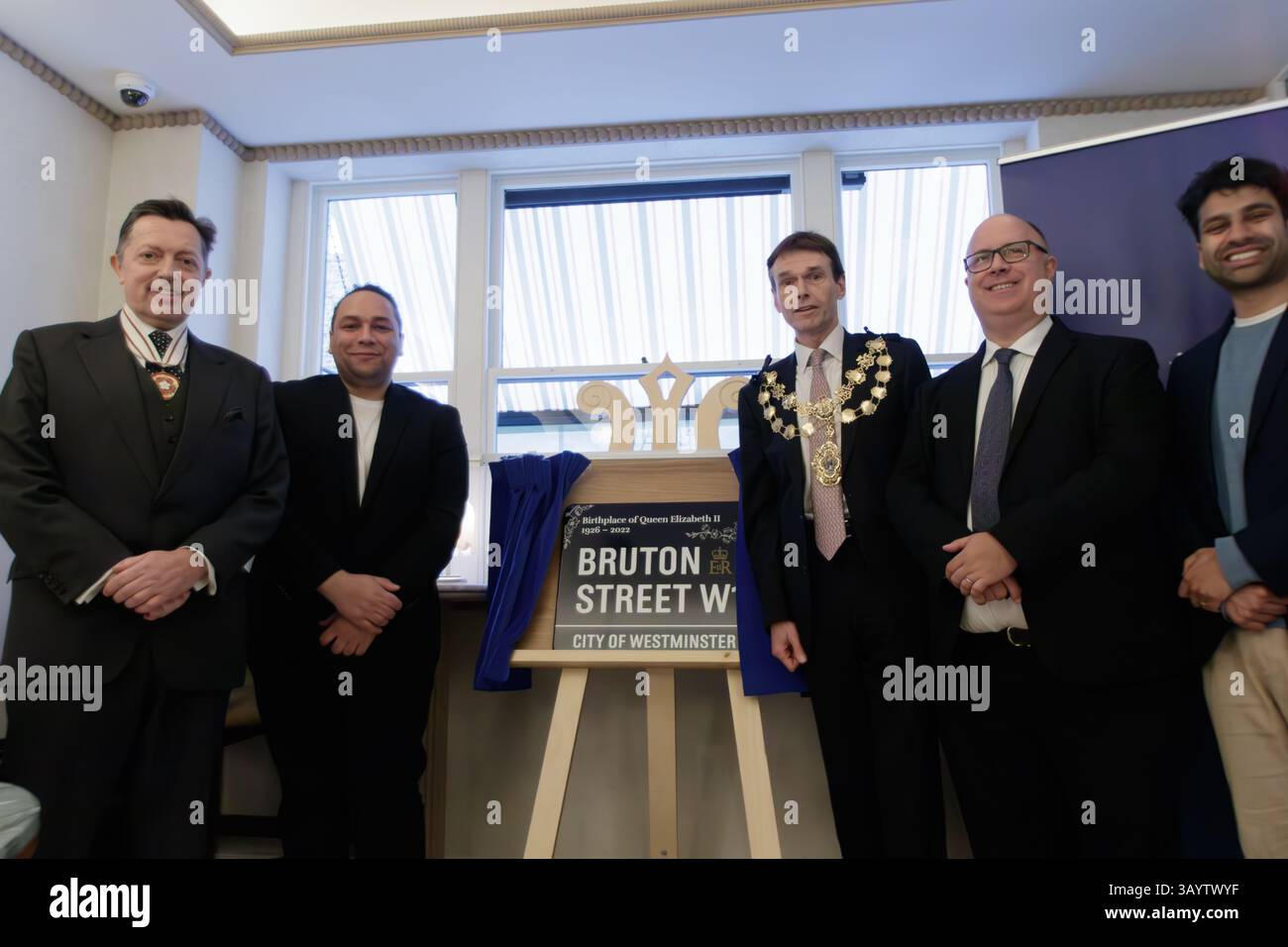 L/R Deputy Lieutenant for Westminster Stuart Shilson, Queens Young ...