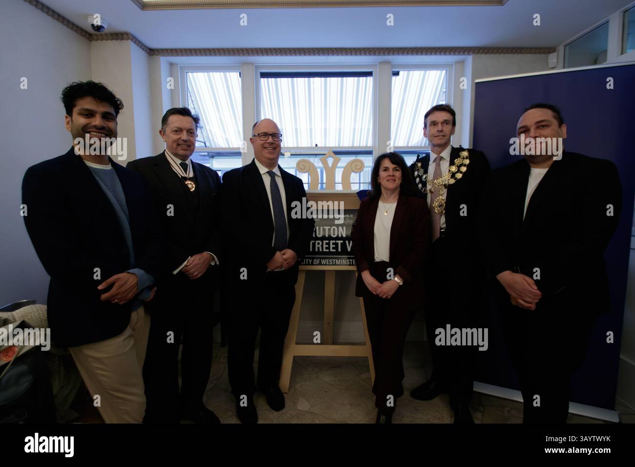 L/R Deputy Lieutenant for Westminster Stuart Shilson, Queens Young ...