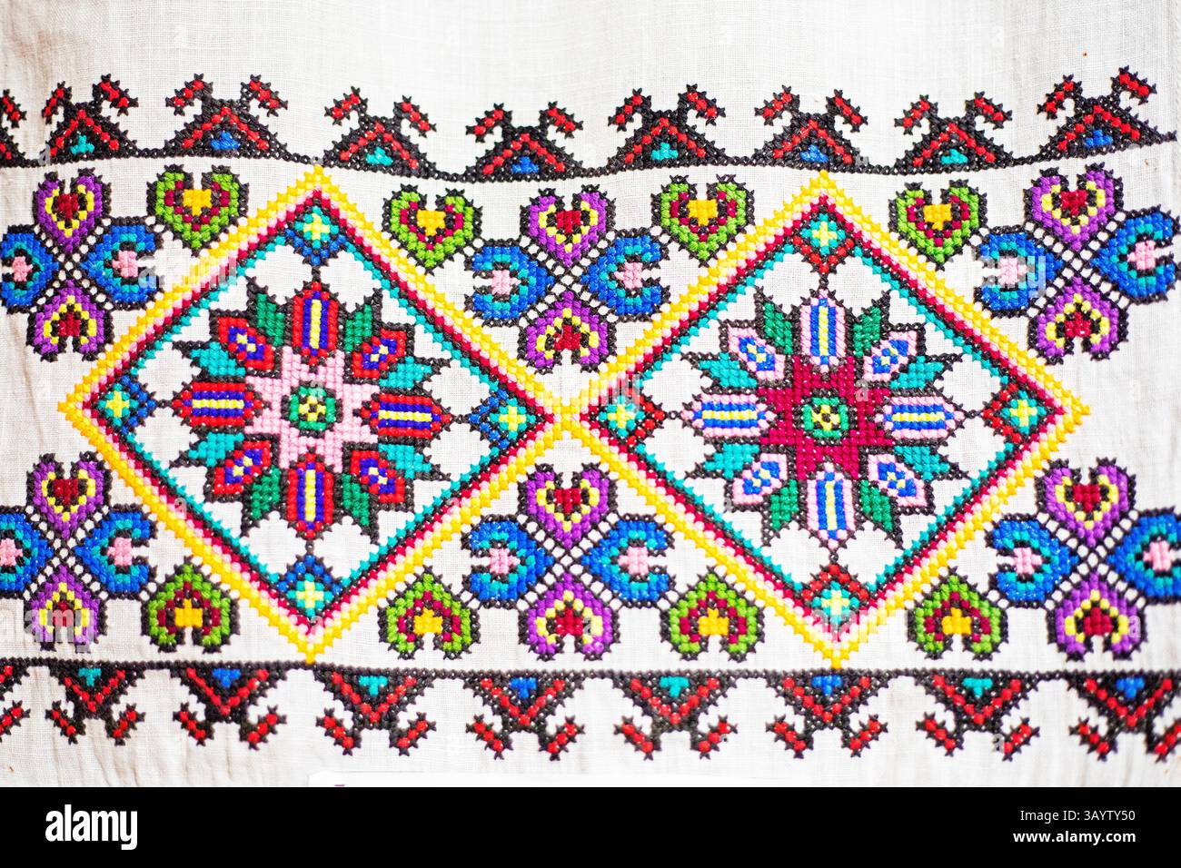 traditional floral embroidered patterns of western Ukraine. Customs and ...