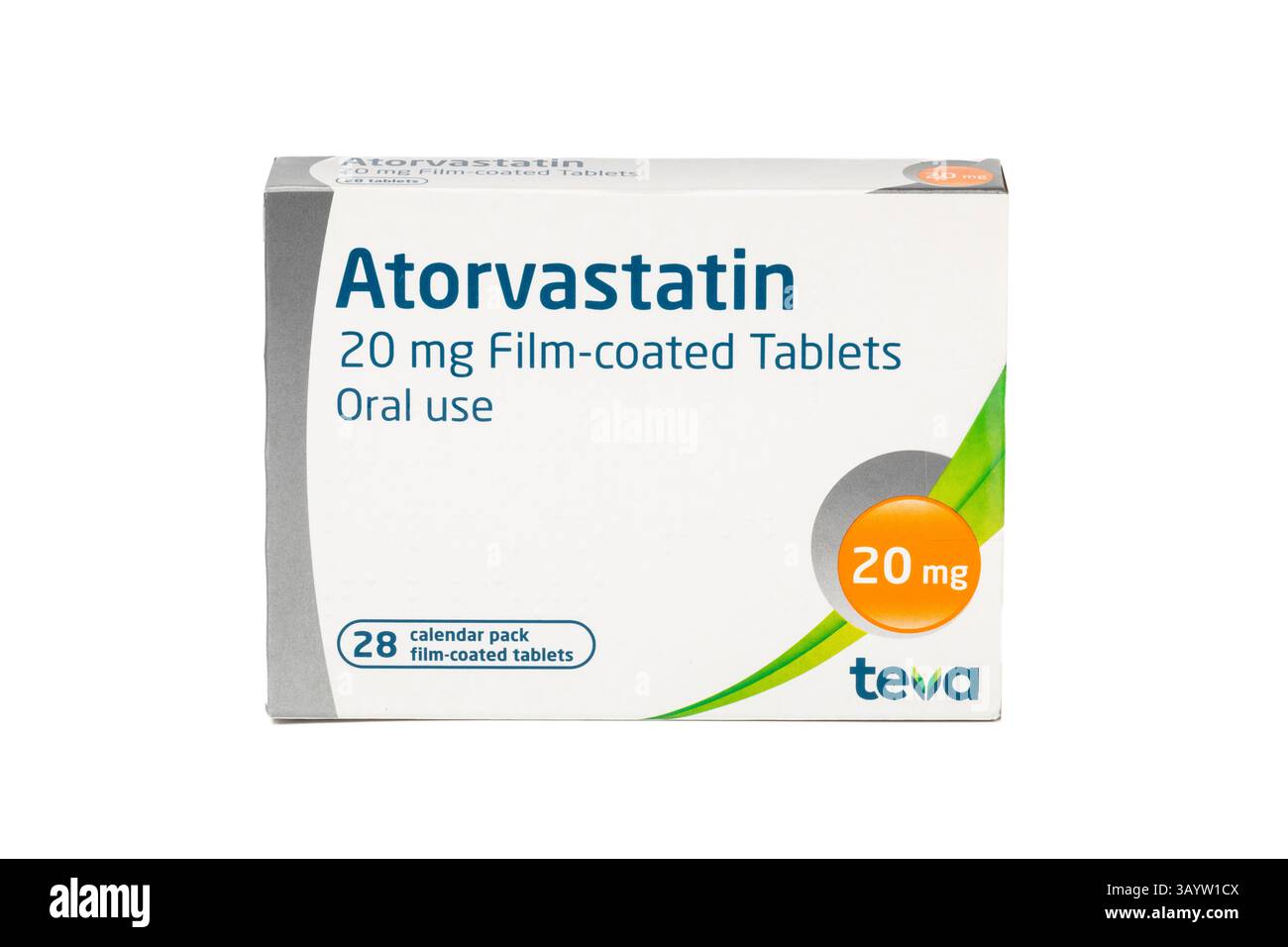 Box of 28 atorvastatin tablets hi-res stock photography and images - Alamy