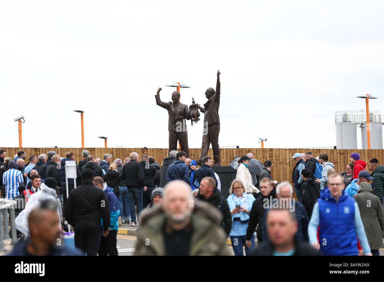 Coventry City’s new statue of John Sillett and John Francis at the ...