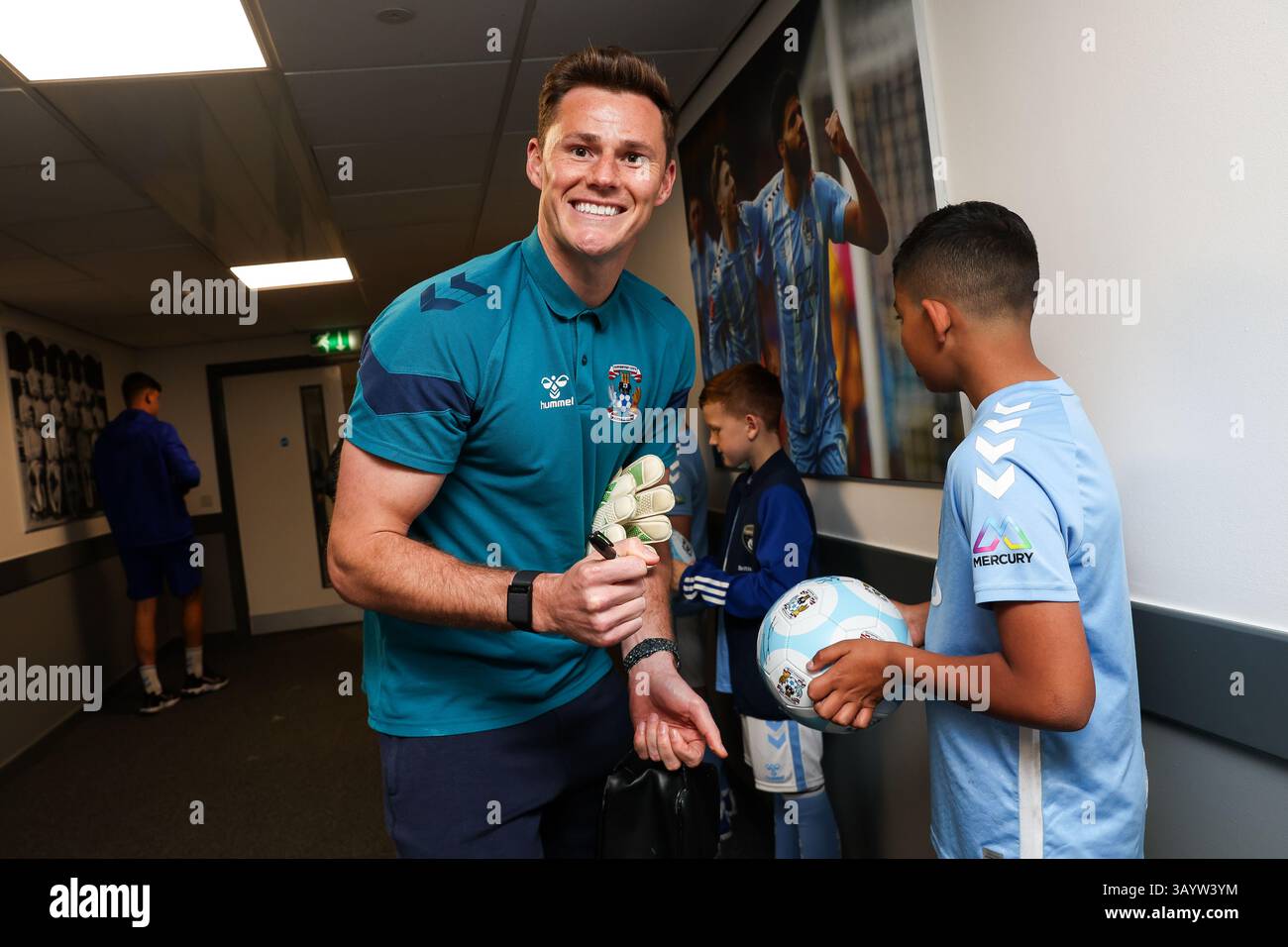 Coventry City goalkeeper Ben Wilson ahead of the Sky Bet Championship ...