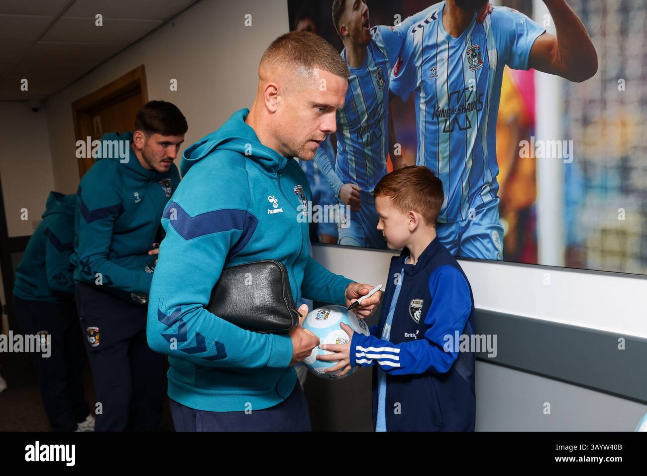 Coventry City's Jake Bidwell ahead of the Sky Bet Championship match at ...