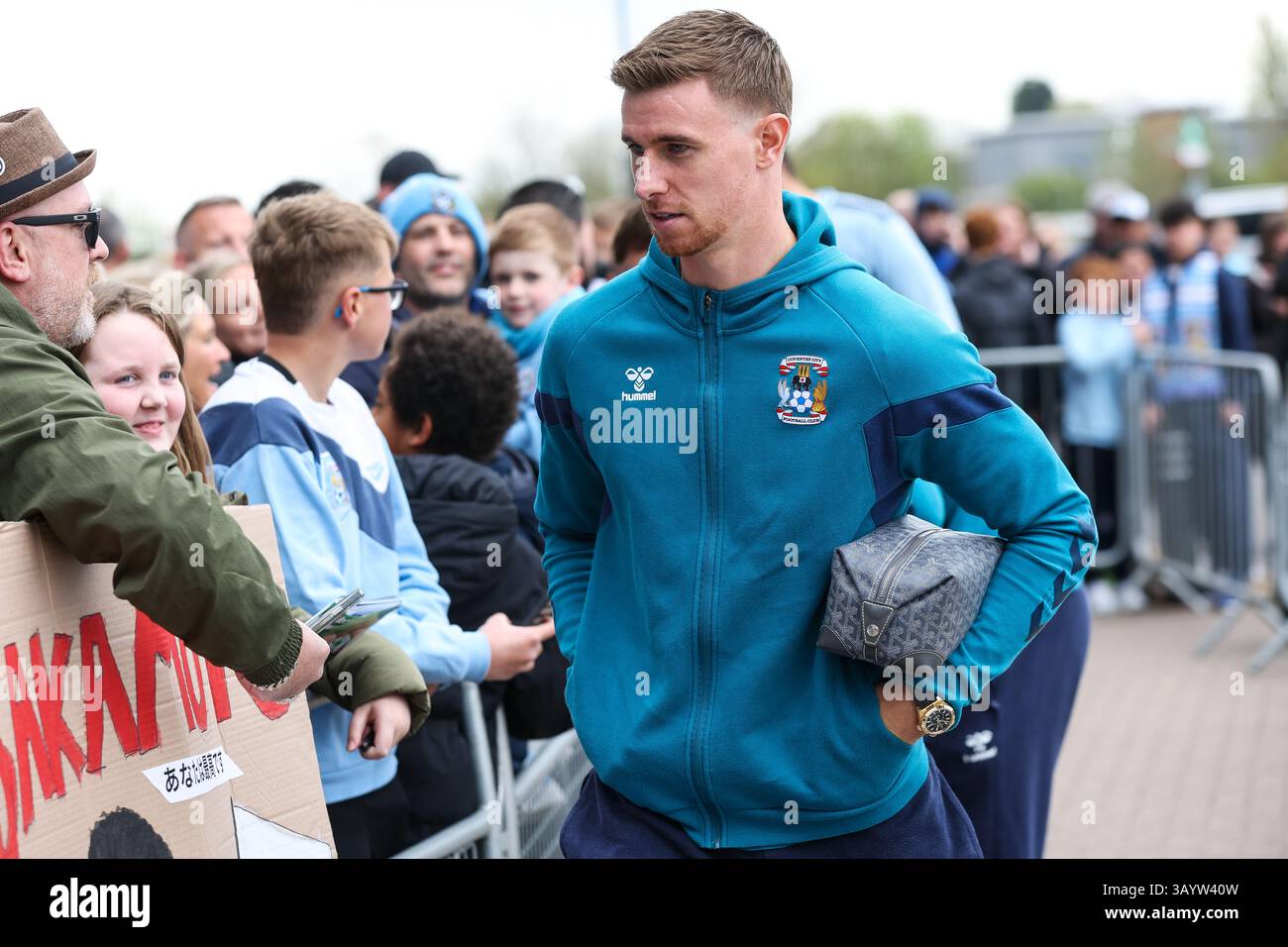 Coventry City's Ben Sheaf ahead of the Sky Bet Championship match at ...