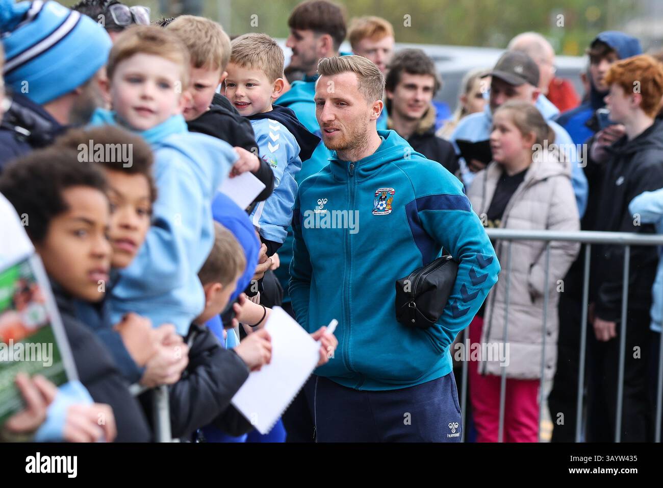 Coventry City's Jamie Allen ahead of the Sky Bet Championship match at ...