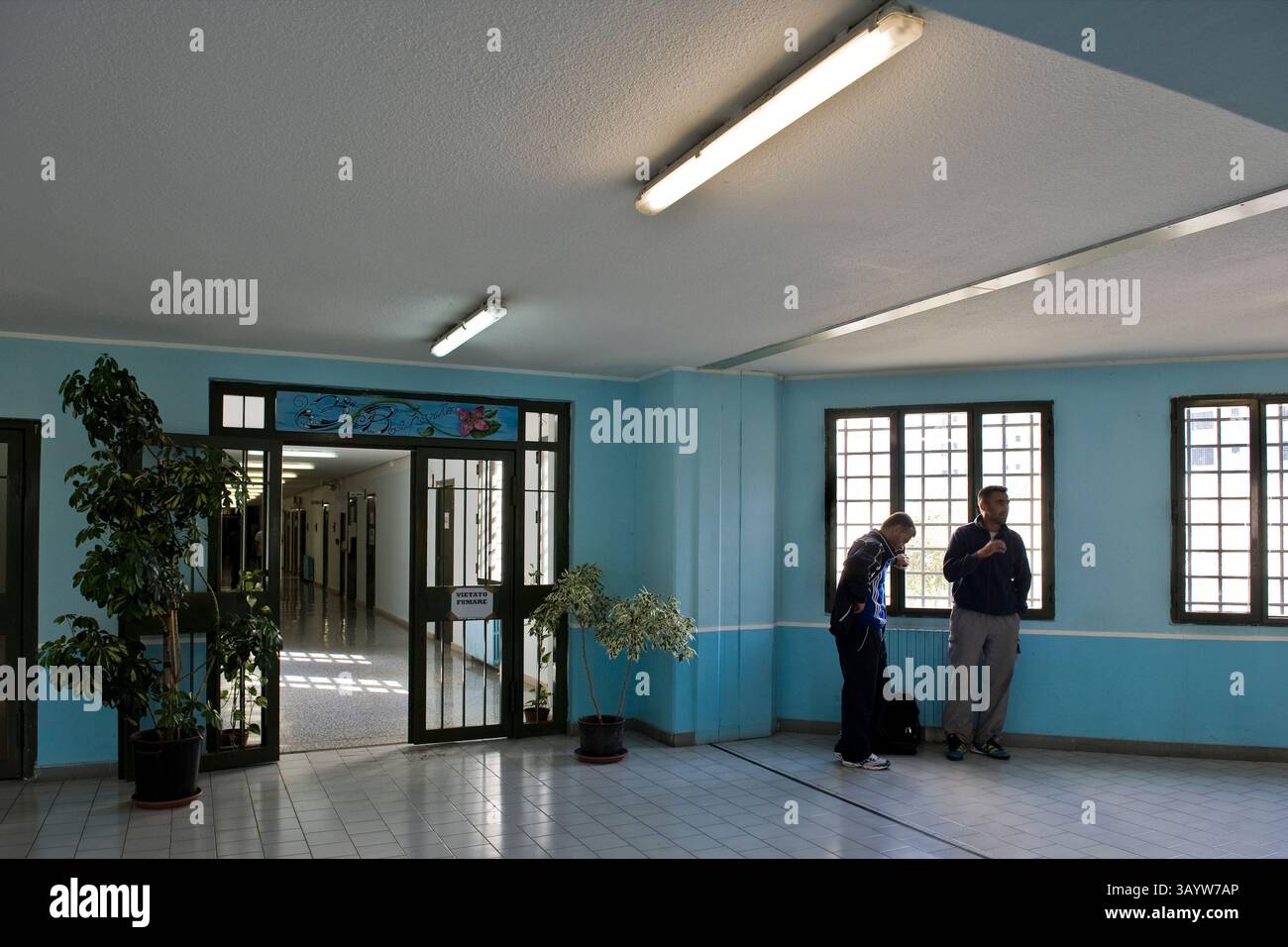 Itally, Bollate prison, daily life Stock Photo - Alamy
