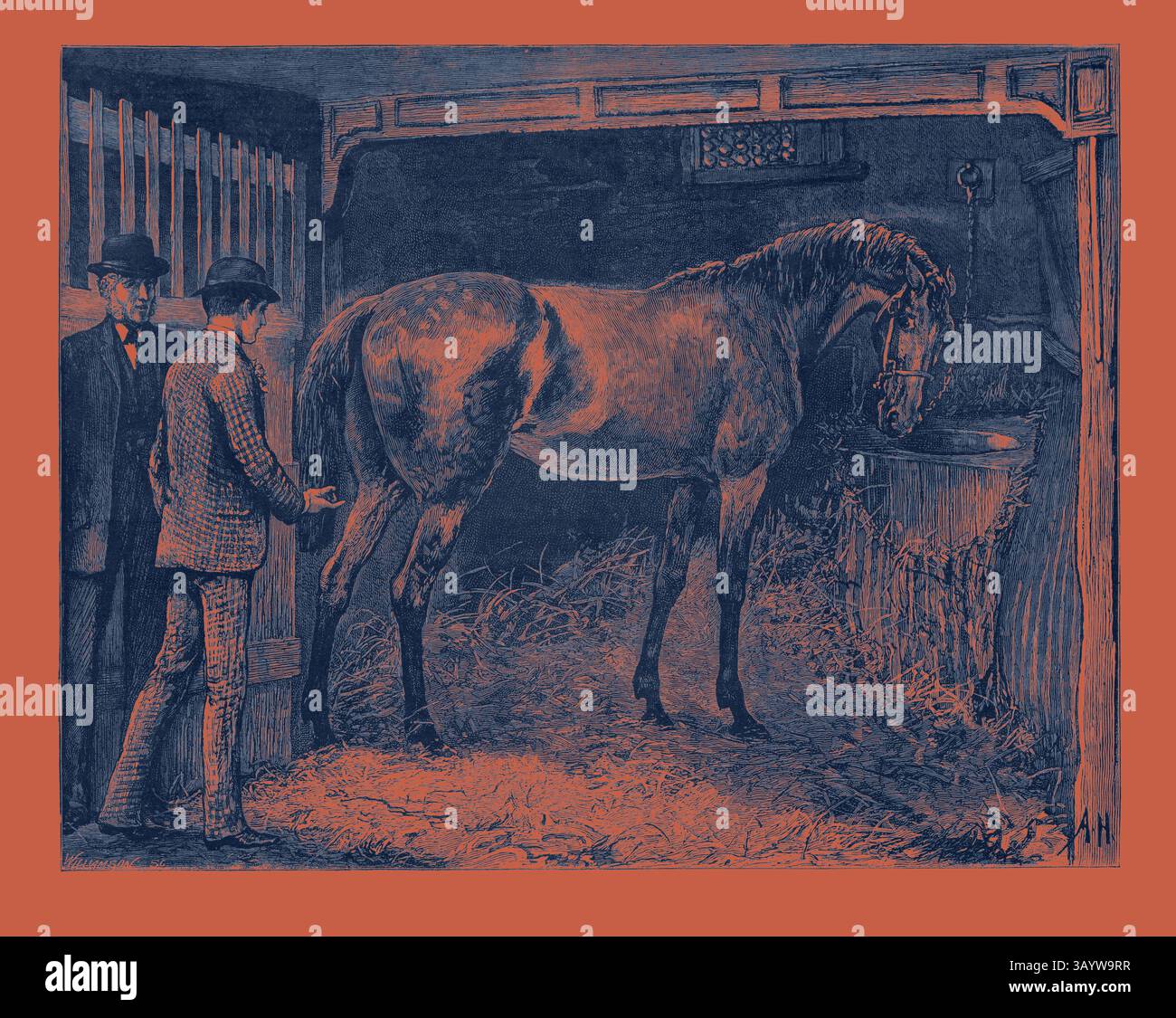 Rustic stable interior hi-res stock photography and images - Alamy