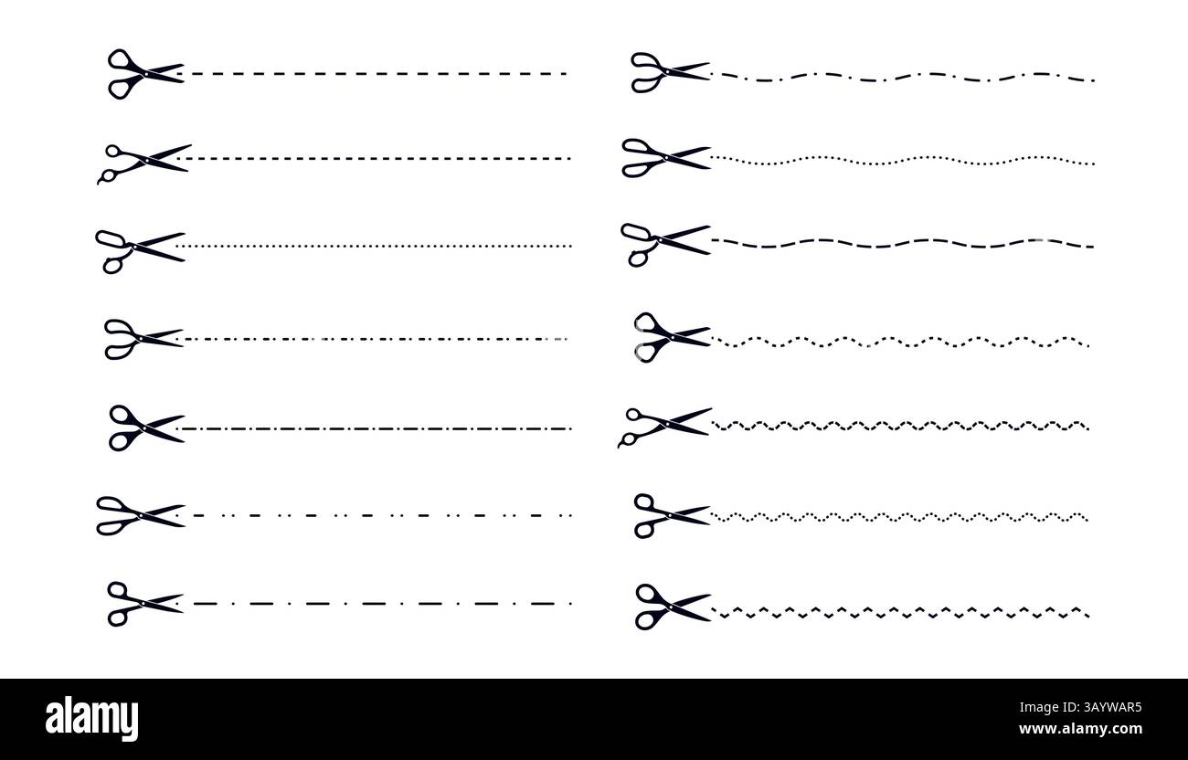 Line segment Cut Out Stock Images & Pictures - Alamy