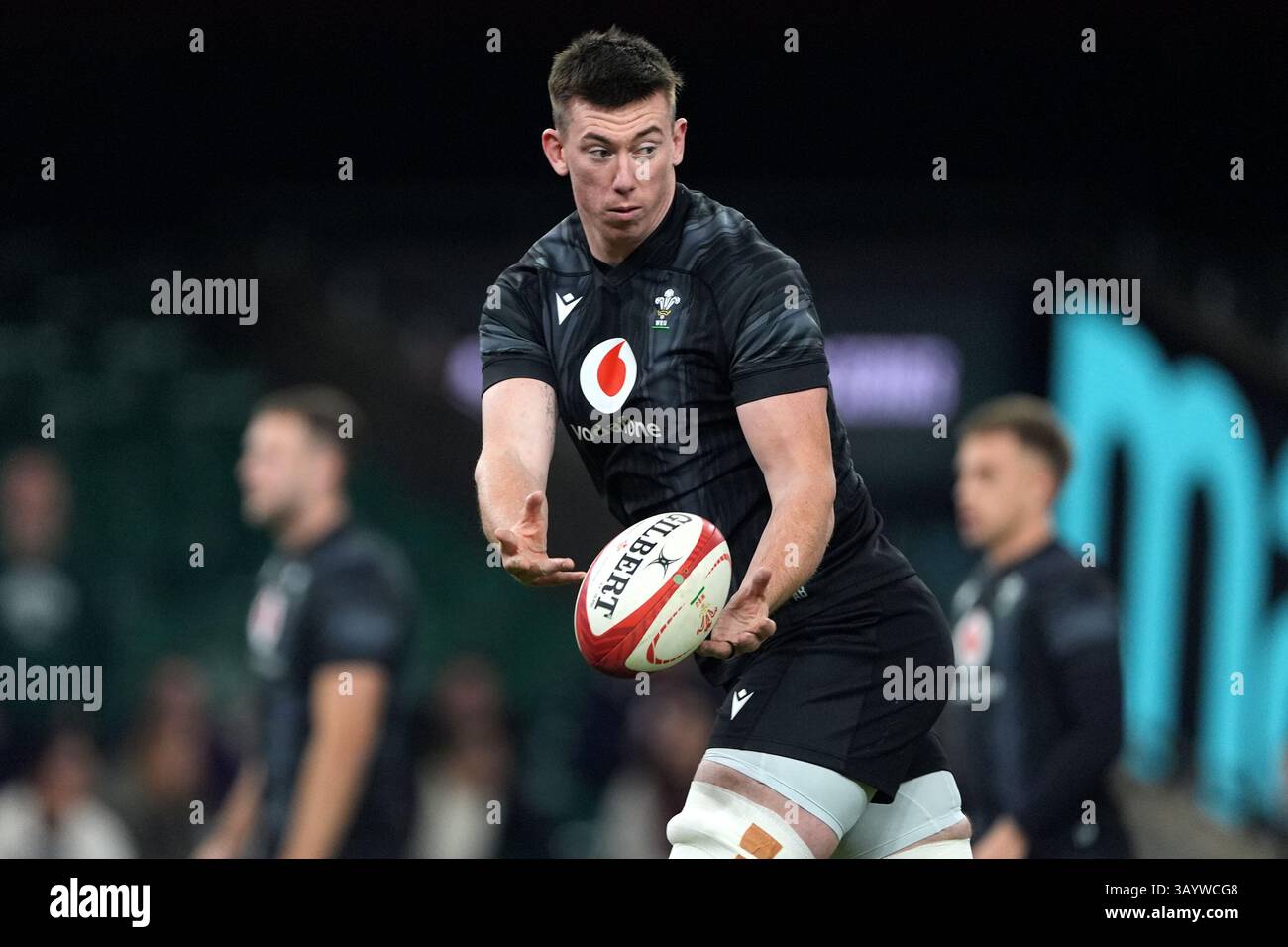 File photo dated 16/11/24 of Adam Beard . Wales lock Adam Beard will ...