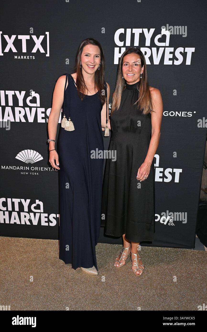 Daniela Lander and Charlotte Dujardin attends The City Harvest presents The 2025 Gala: Carnaval ...