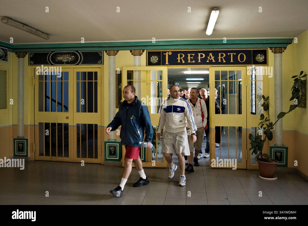 Italy, Bollate prison, daily life Stock Photo - Alamy