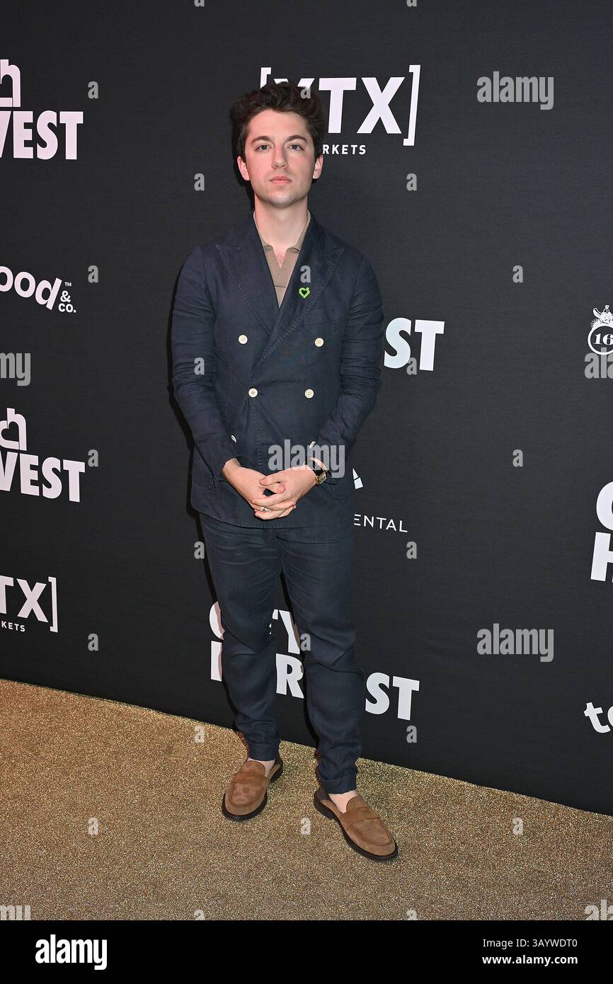 Eitan Bernath attends The City Harvest presents The 2025 Gala: Carnaval ...