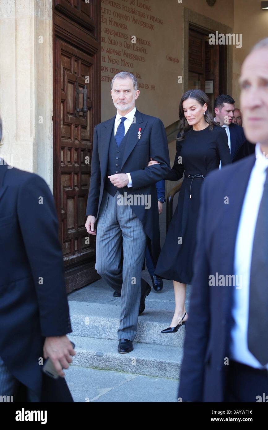 Spanish King Felipe VI and Queen Letizia with Isabel Diaz Ayuso and ...