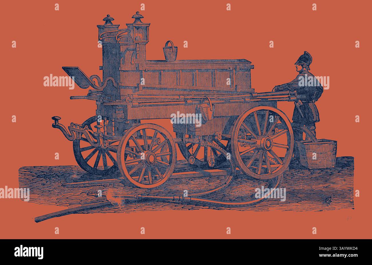 Vintage fire engine hi-res stock photography and images - Alamy