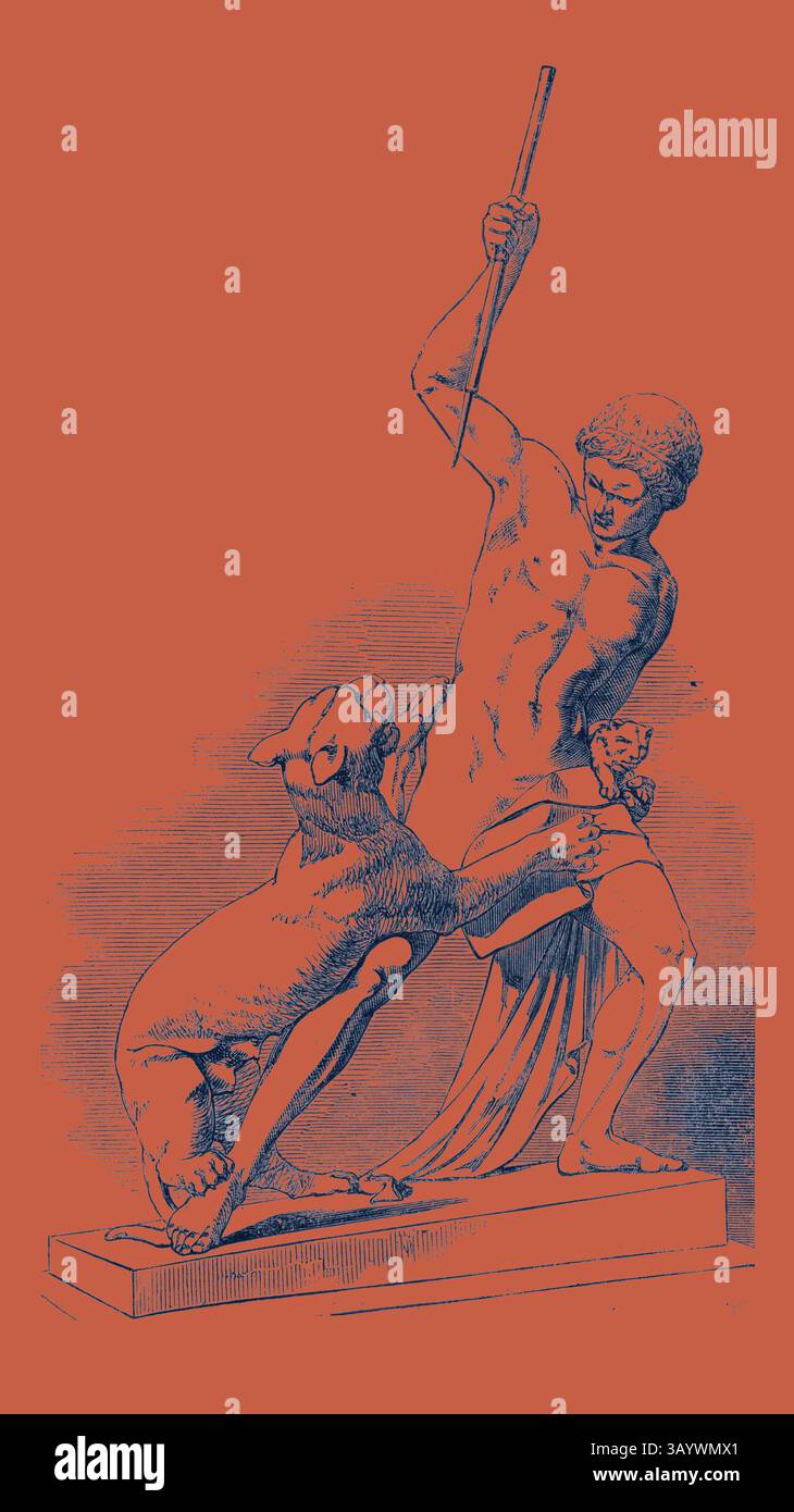 Muscular figure wielding hi-res stock photography and images - Alamy