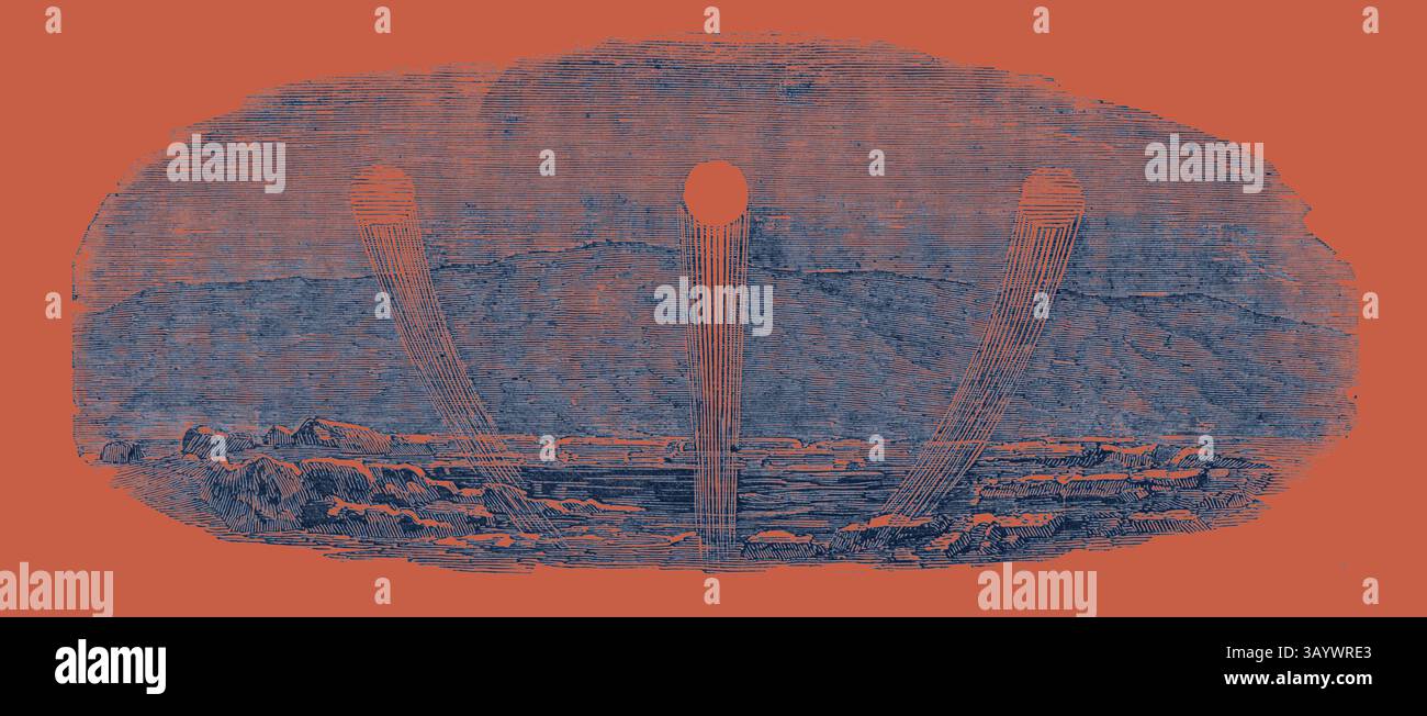 Three beams of light emerging hi-res stock photography and images - Alamy