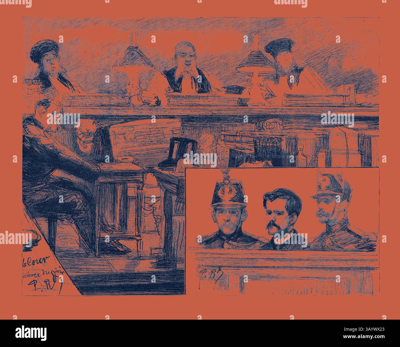 Inset displays two uniformed officers hi-res stock photography and ...