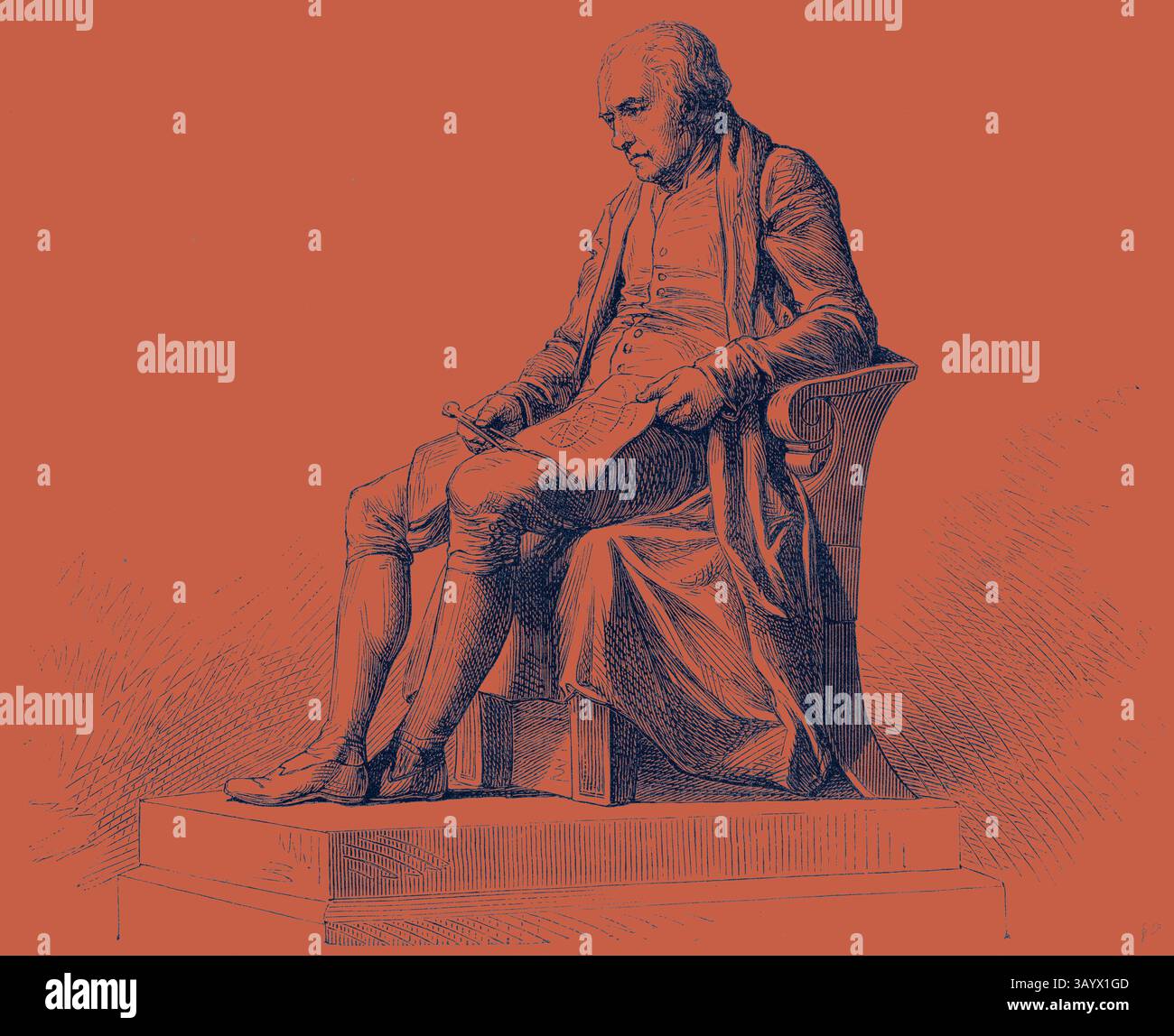 Seated figure embodies hi-res stock photography and images - Alamy