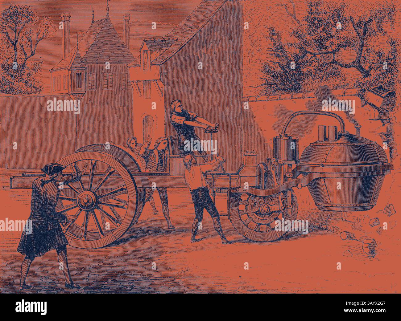 An early steam-powered machine demonstrates its potential for ...