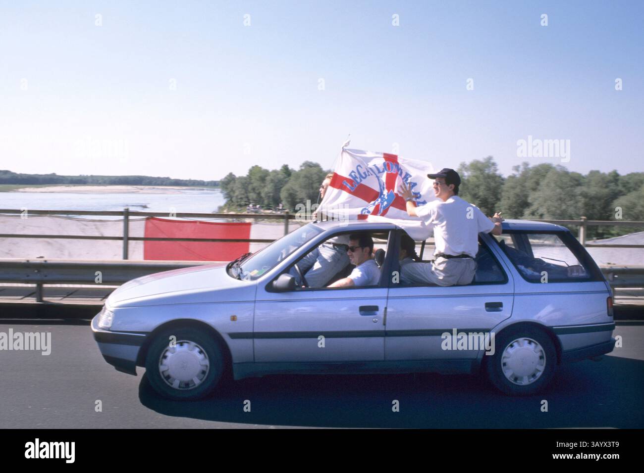 Political Parties. Northern League. Independence Day of Padania on the ...