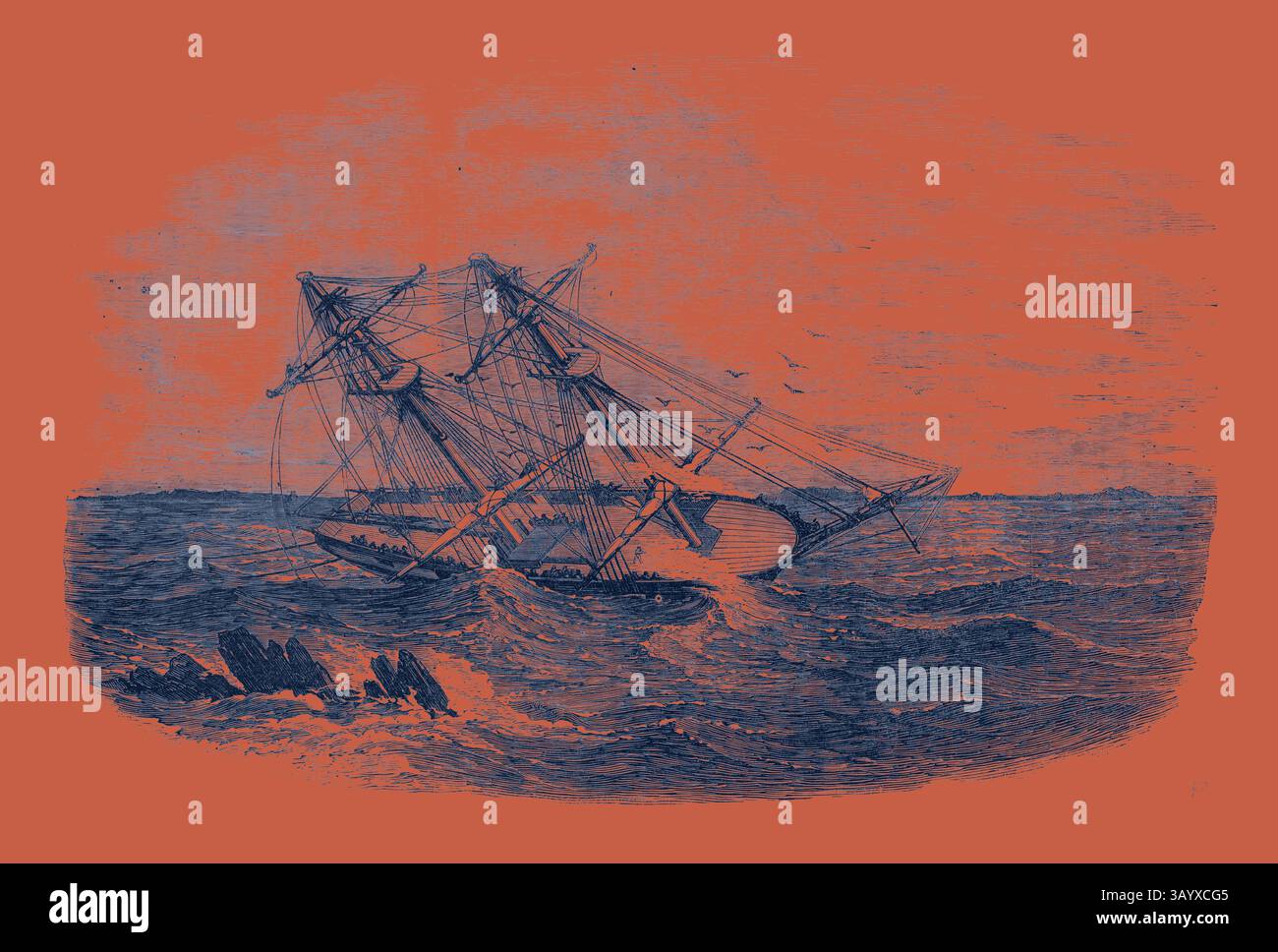 Stormy sea animation hi-res stock photography and images - Alamy
