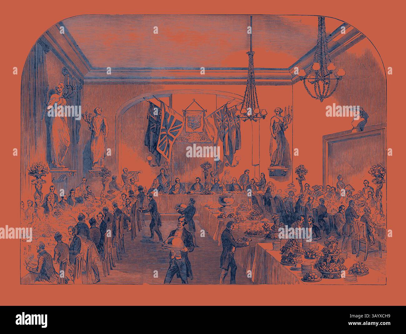 Laden tables hi-res stock photography and images - Alamy