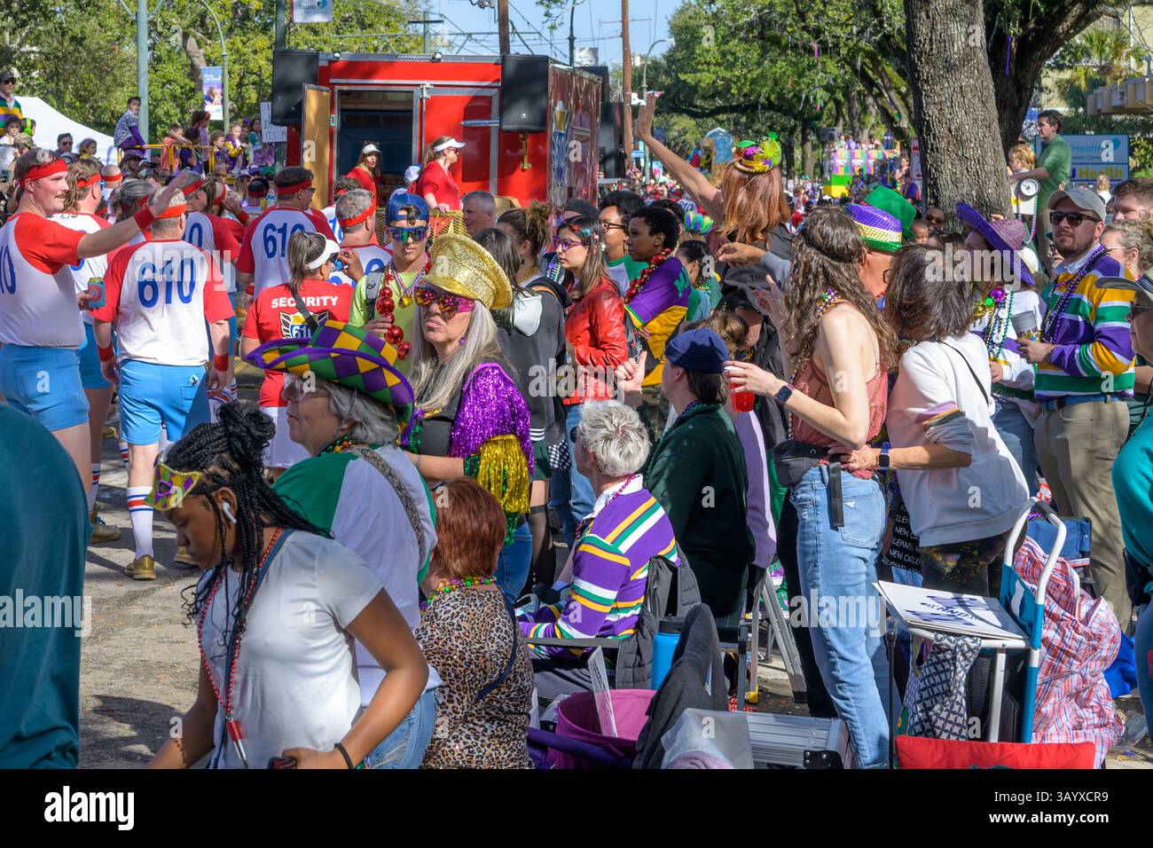 New Orleans, LA, USA - February 4, 2024: Popular 610 Stomper Male Dance ...