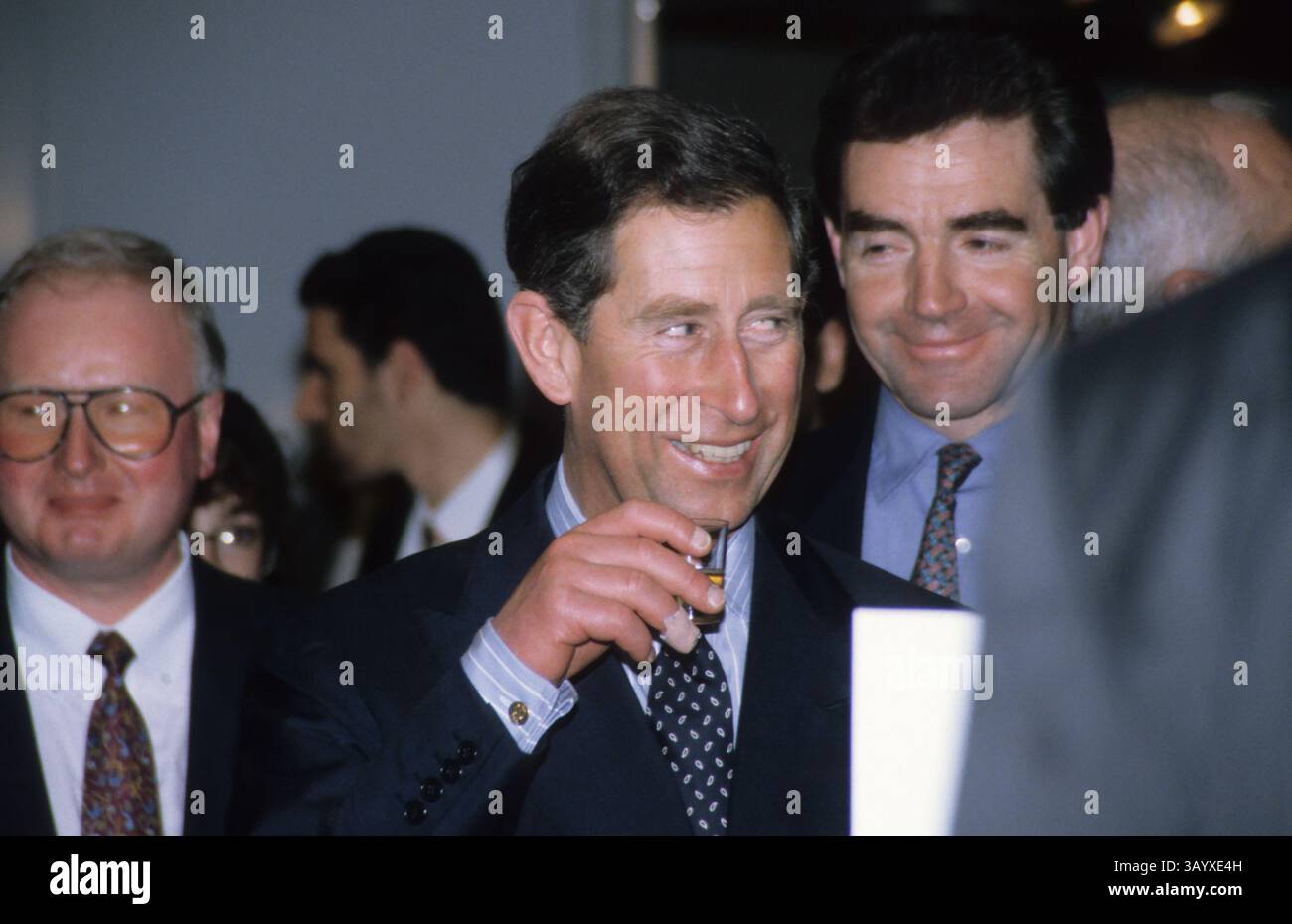 Prince Charles, Prince of Wales, future King Charles III, attending the ...