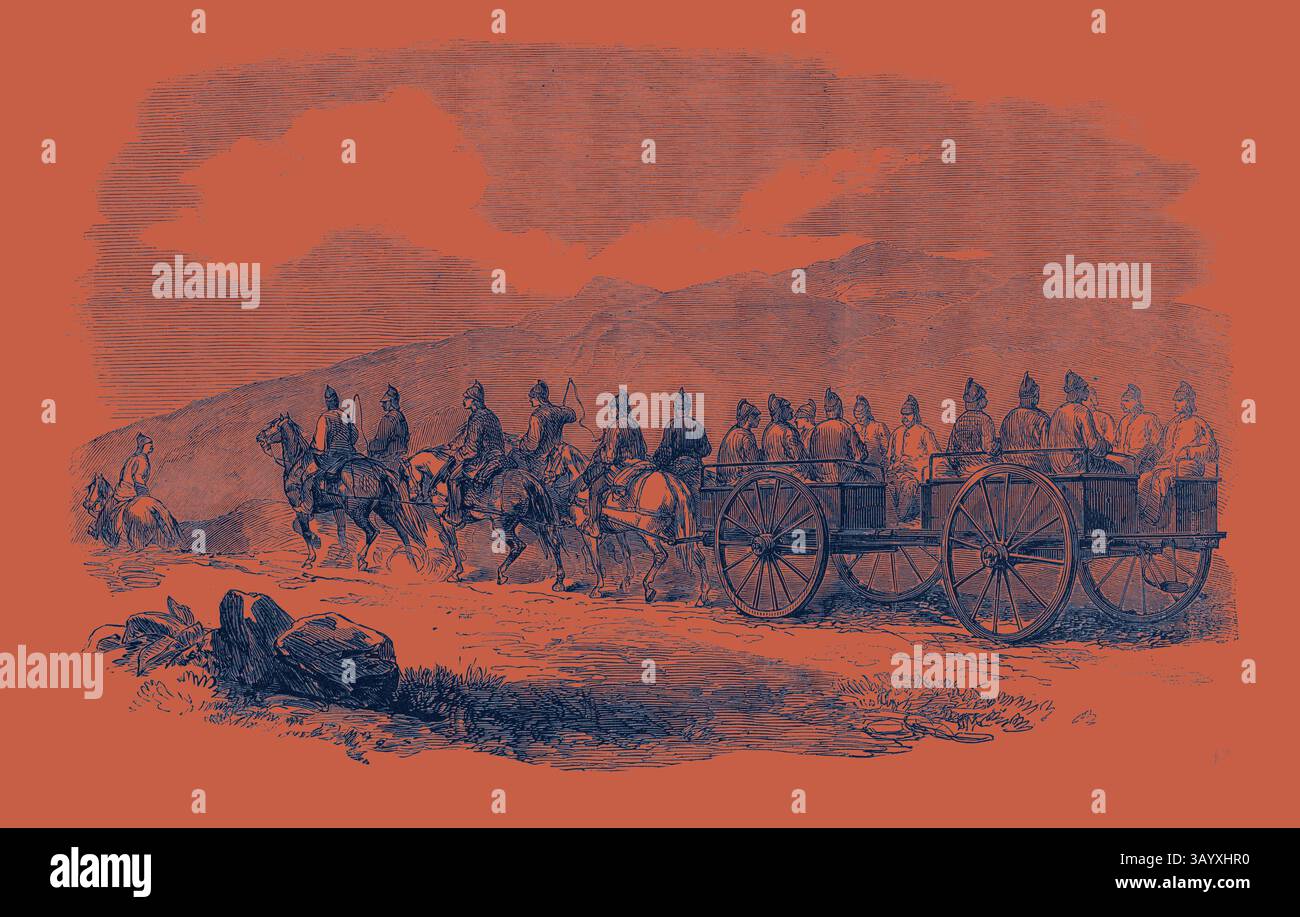 Wagon train art hi-res stock photography and images - Alamy