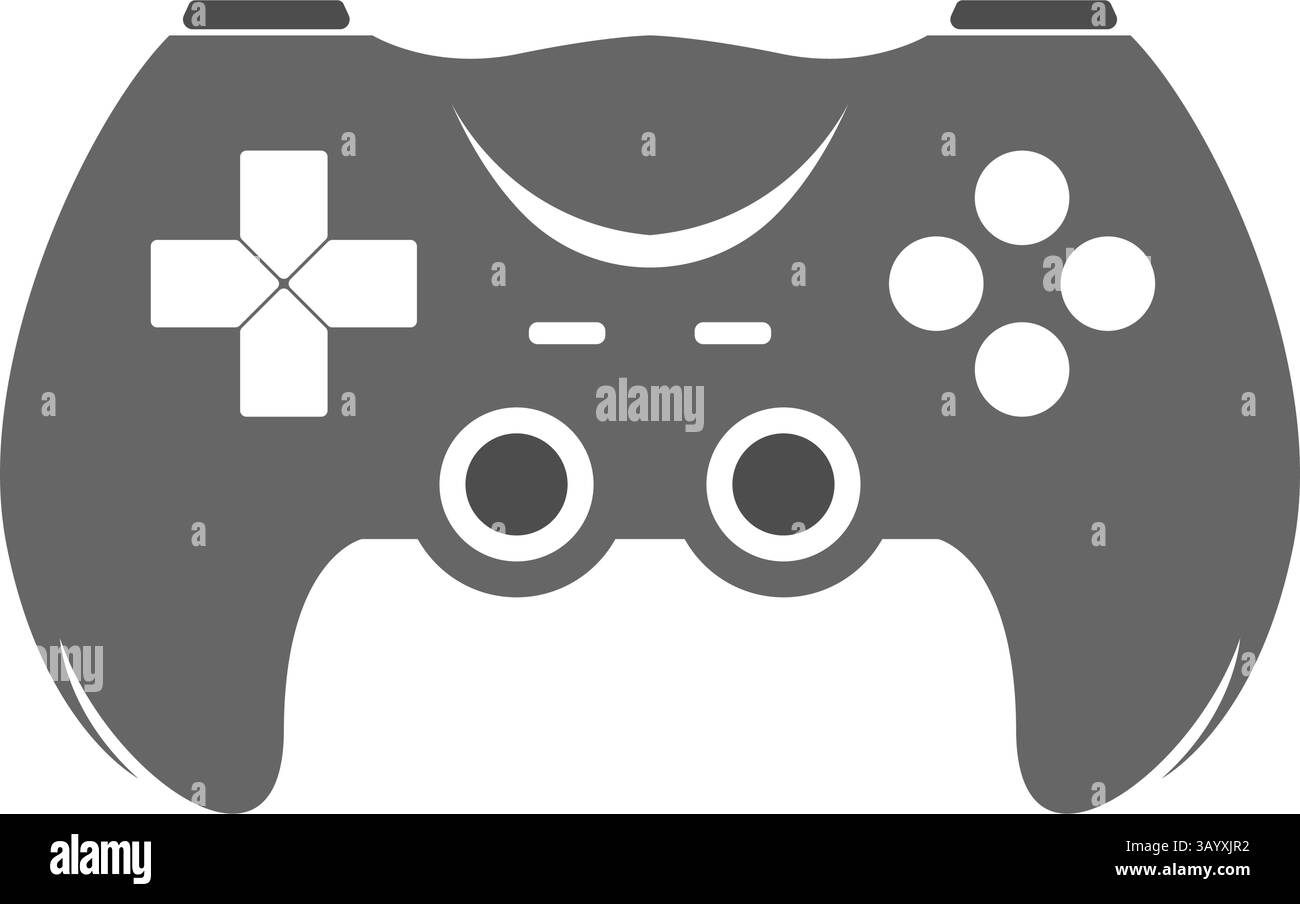 Joystick icon logo design template Stock Vector Image & Art - Alamy