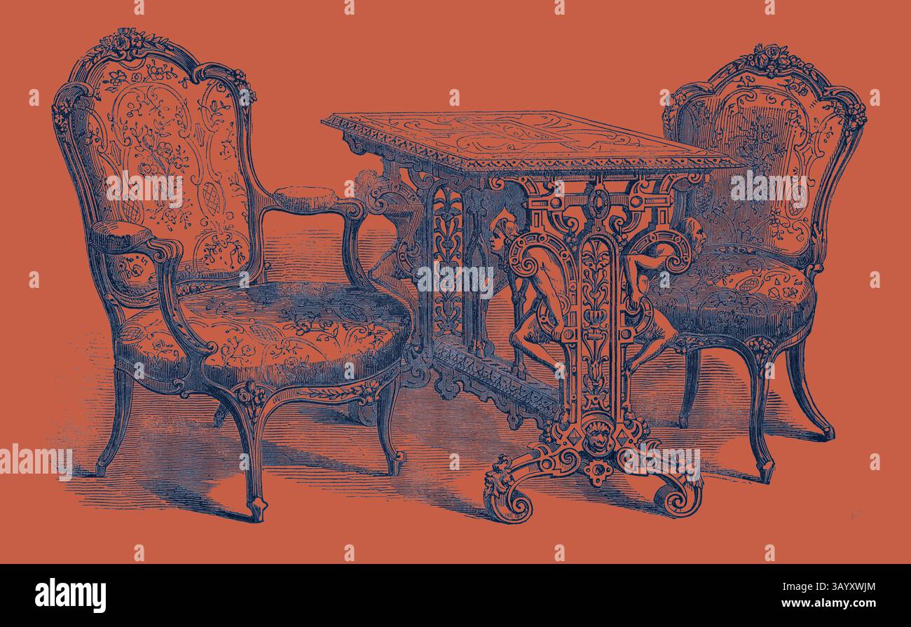 Vintage table featuring elegantly hi-res stock photography and images ...