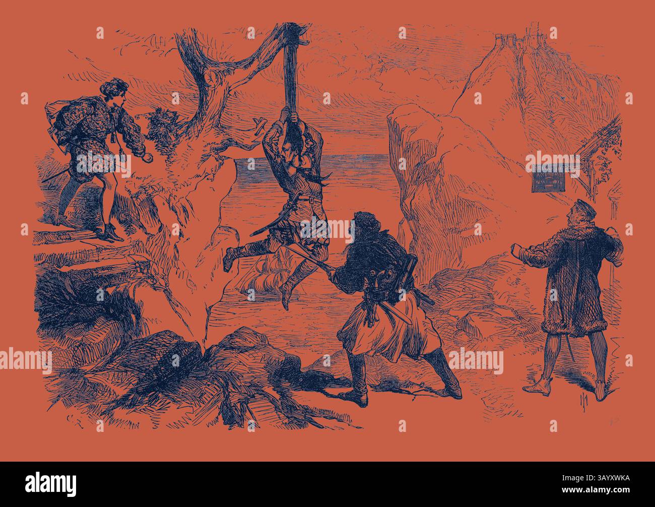 Imposing cliff create hi-res stock photography and images - Alamy