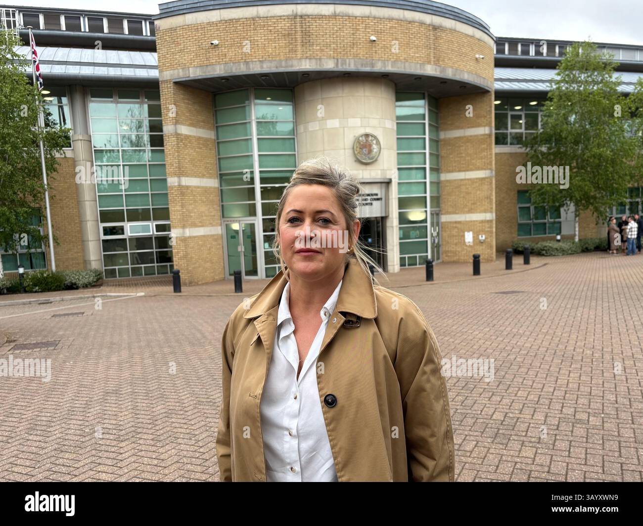 Detective Chief Inspector Aimee Schock of Dorset Police speaking to the ...