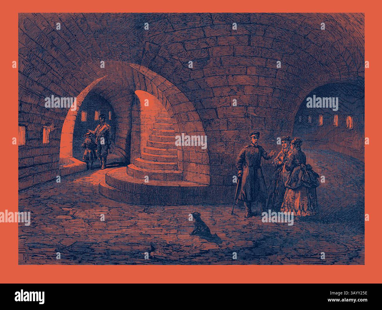 Dimly lit archway hi-res stock photography and images - Alamy