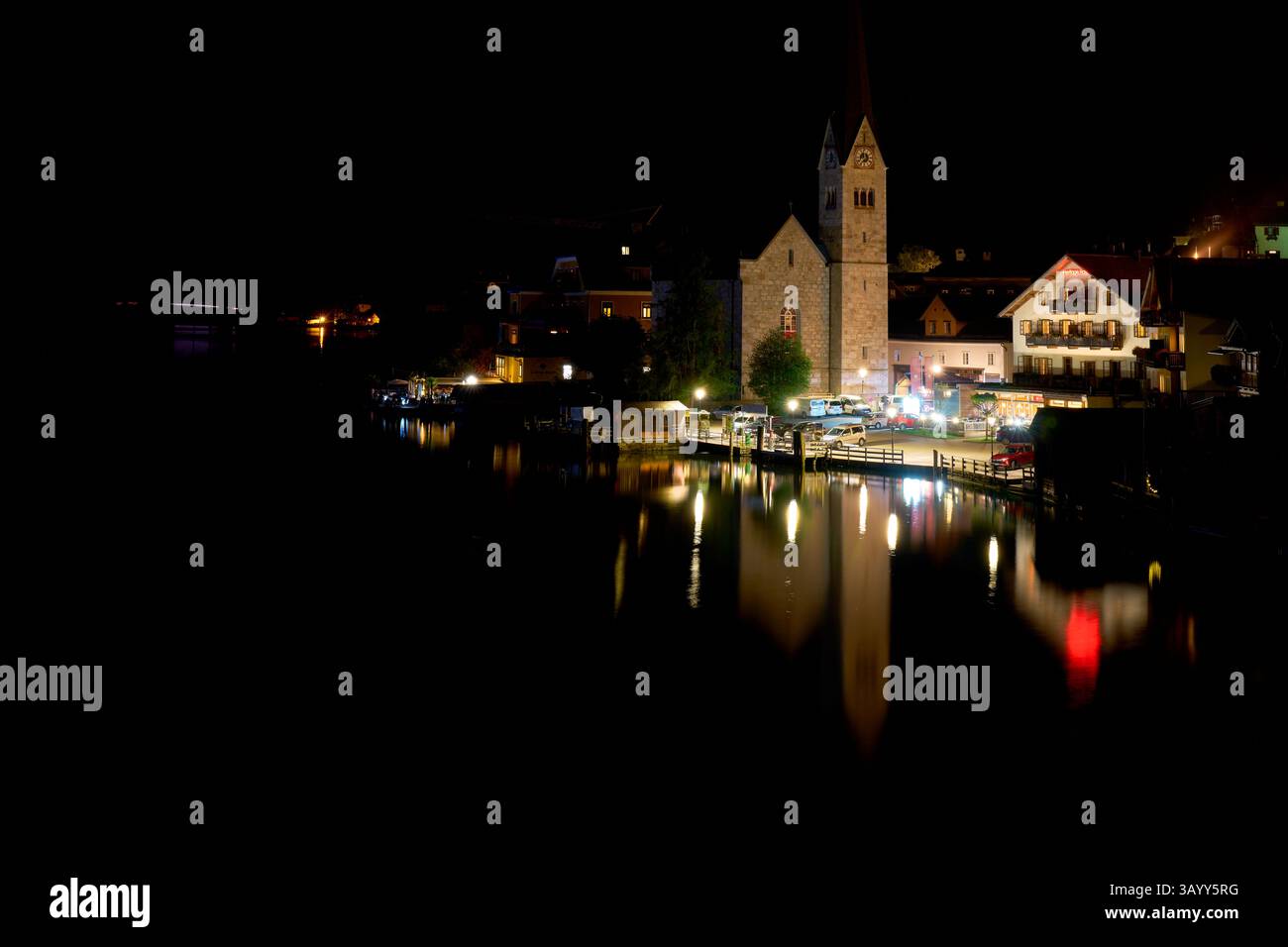 Hallstatt, Austria – September 28, 2023. Hallstatt Austria Village ...
