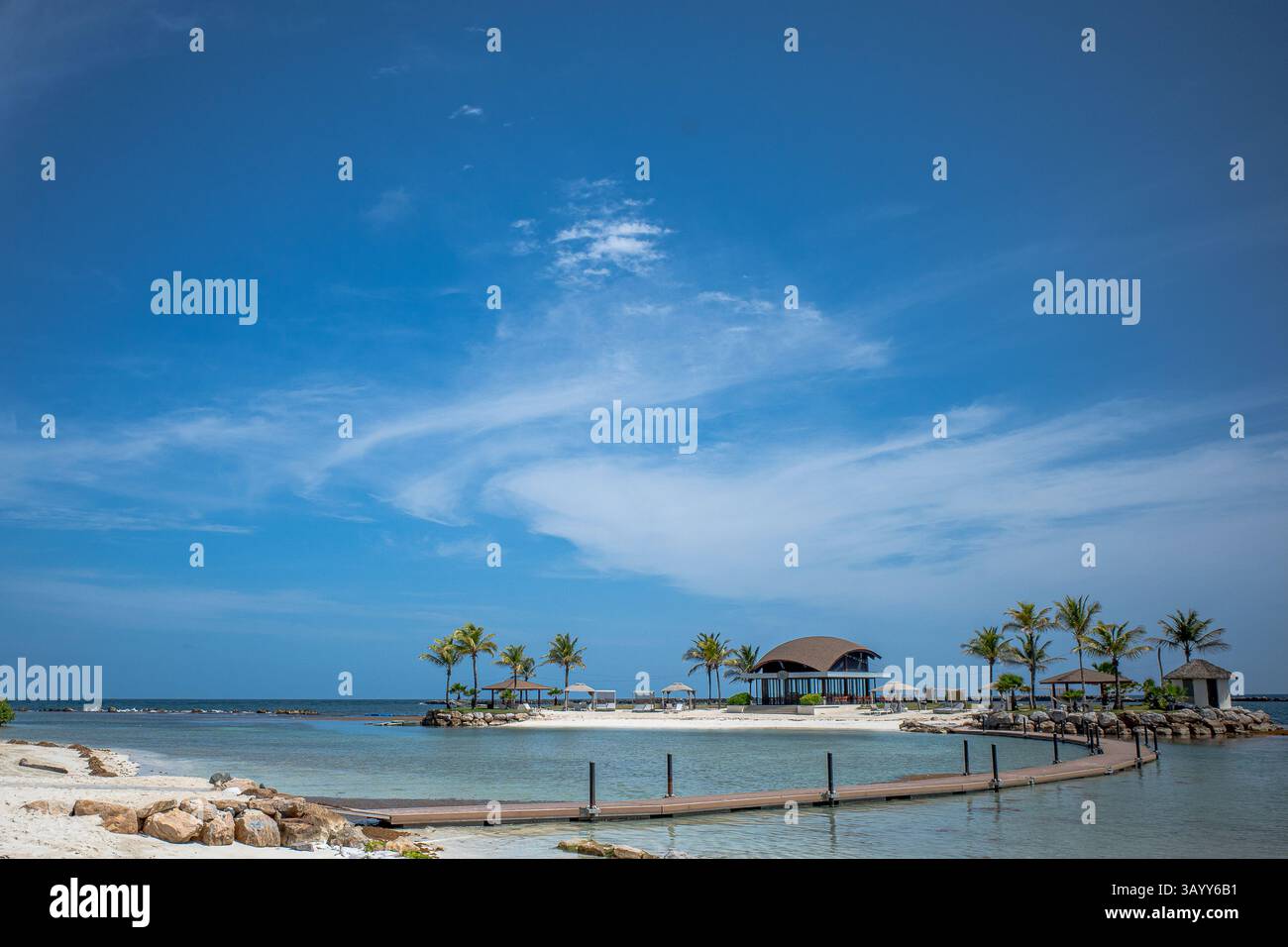 Playa escondida resort and marina Colon Panama Stock Photo - Alamy