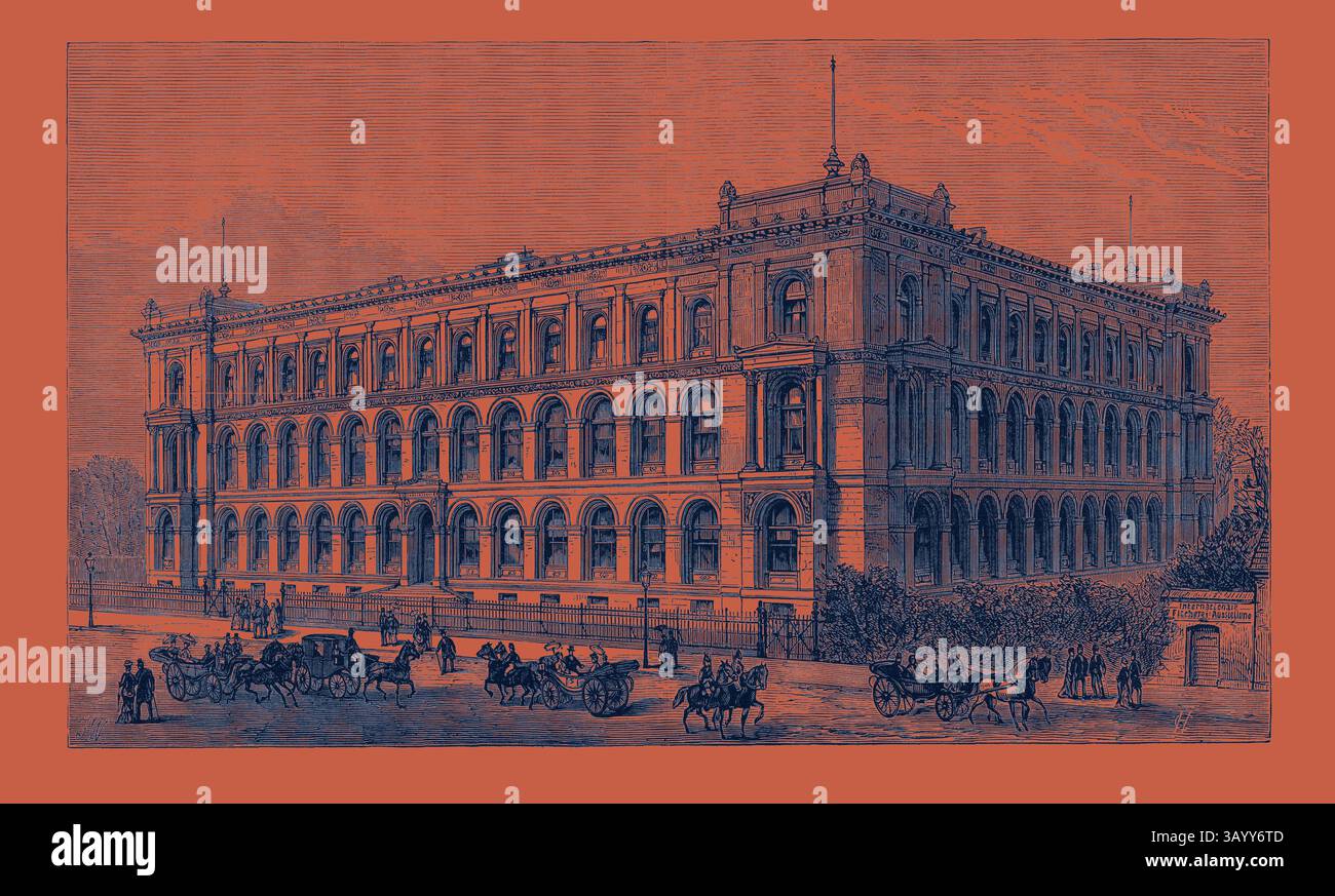 An intricate historical building featuring grand arches and detailed ...